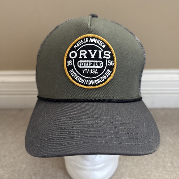 Orvis | Accessories | Orvis Fly Fishing Hat Cap Adult Camo Logo ...